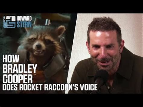 How Bradley Cooper Records Rocket Raccoon For Guardians Of The Galaxy
