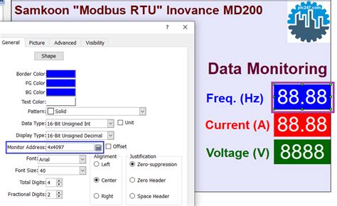 Samkoon Hmi Modbus Rtu Inovance Md200 Tutorial