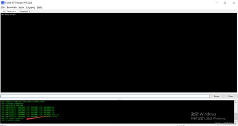 使用j link rtt viewer打印log及遇到问题 α lib
