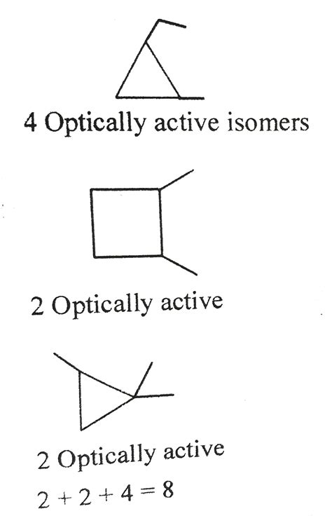 Find Out The Total Number Of Cyclic Isomers Of `c 6 H 12 ` Which Are Optically Active