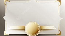 Certificate Yellow Border Powerpoint Background For Free Download Slidesdocs