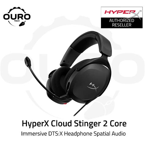Hyperx Cloud Stinger 2 Core Gaming Headset Headphone Immersive Dts X Headphone Spatial Audio