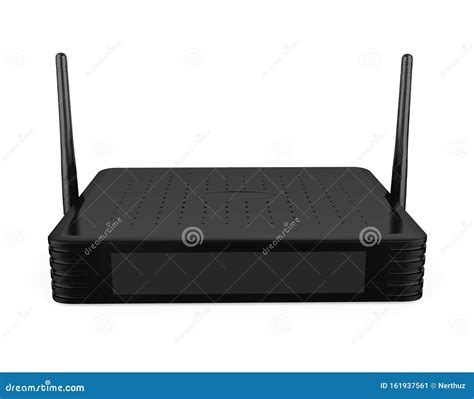 Wireless Modem Router Isolated Stock Illustration Illustration Of Render Firewall