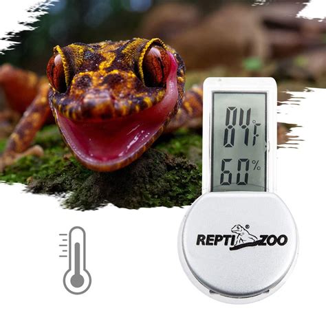 Repti Zoo Digital Reptile Thermometer Hygrometer For Terrarium Tank