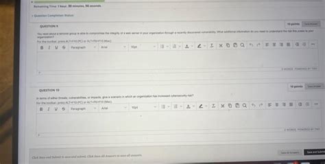 I8 Question 10 10 Peints