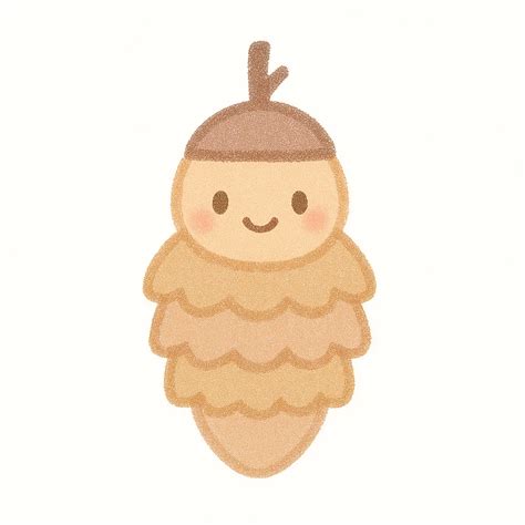 かわいいミノムシ｜ai百科「シンテリ」で調べる語句・イラスト