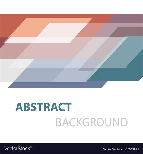 Abstract Colorful Geometric Overlapping Background