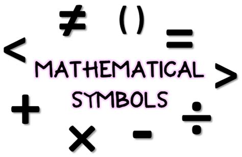 Detail Lambang Lambang Dalam Matematika Koleksi Nomer 38