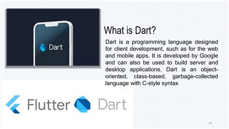INTRODUCTION TO FLUTTER BASICS Pptx Programming Languages Computing