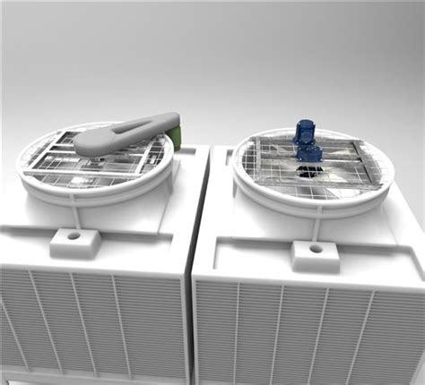 冷却塔皮带减速机加齿轮减速安装模型3d模型下载三维模型step模型 制造云 产品模型