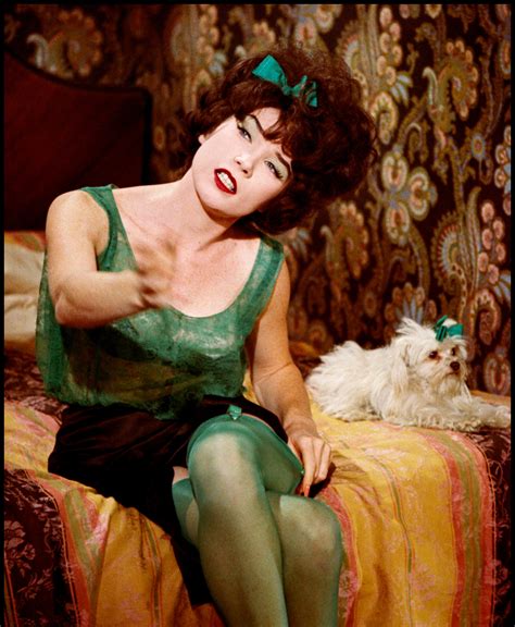 Irma La Douce Wears Green Stockings By Annette Richardson