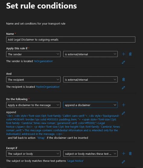 How To Add Email Disclaimer In Office Active Directory Pro