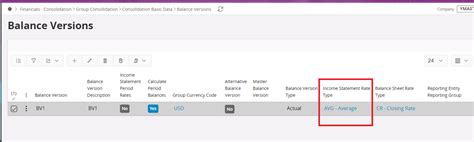 Ifs10 Aurena Group Consolidation Currency Rate Calculation Ifs Community