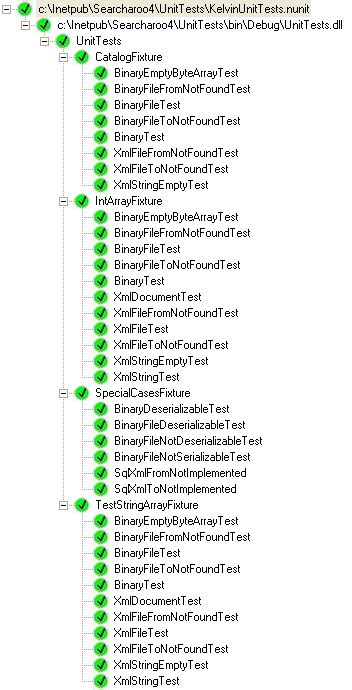 Generics Serialization And Nunit Codeproject