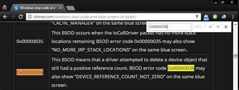 Windows Stop Code And Blue Screen Error Fix Sihmar