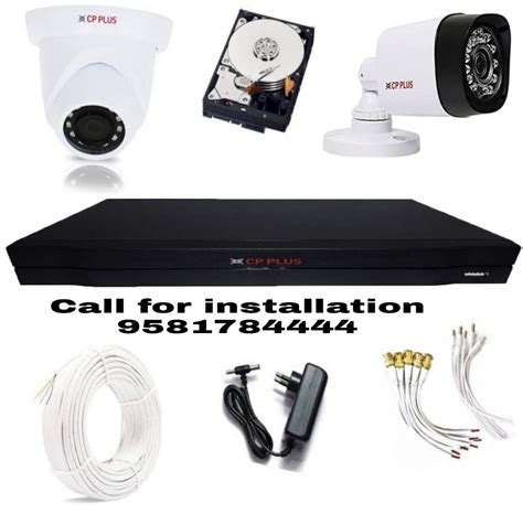 CPPLUS MP Cameras Combo Set Dome Bullet Yr AMC