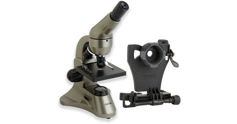 Carson Ms 040 Biological Microscope And Universal Adapter Ms 040sp