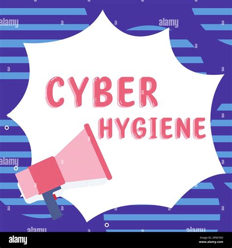 Handwriting Text Cyber Hygiene Conceptual Photo Steps That Computer Users Take To Improve Their