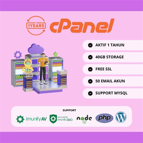 Jual Hosting Cpanel 1 Tahun Support Nodejs Storage 40gb Paling Murah Cocok Untuk Pelajar