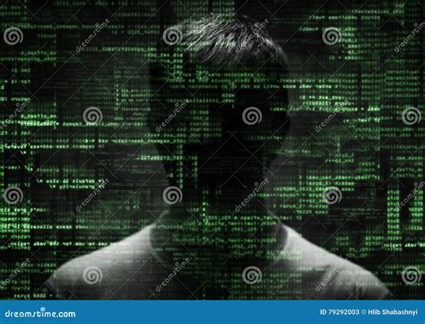 Hacker At Work Stock Image Image Of Hacking Identity