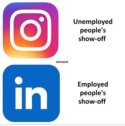 anik biswas on linkedin funny comparison linkedinvsinstagram