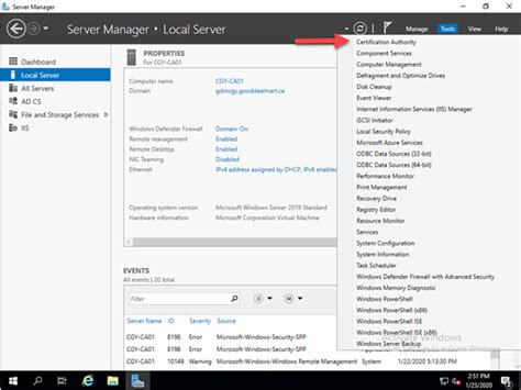 How To Configure Server Certificate Auto Enrollment Group Policy Gpo Certificate Server