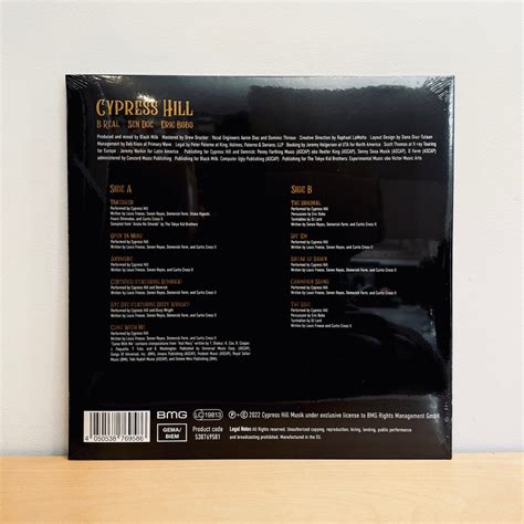 Cypress Hill Back In Black Lp Abicus