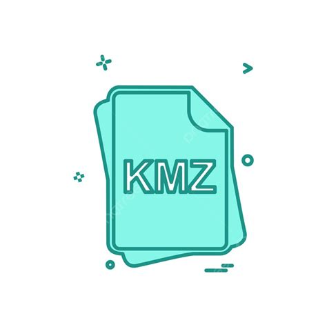 File Types Vector Hd PNG Images Kmz File Type Icon Design Vector Website Read Information