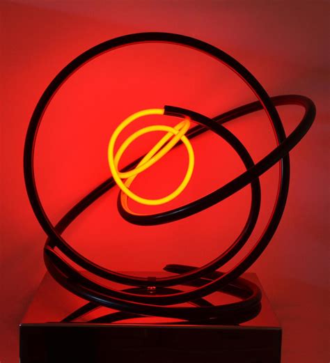 Red Neon Orb By Mark Beattie Buy Art Online Rise Art