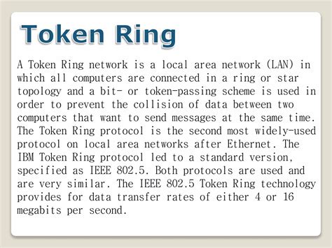 Ethernettoken Ring Ppt
