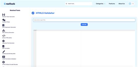 Html5 Validator — Validate Your Html Code Online