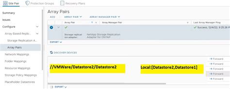 Srm Protection Group Creation Failedcannot Protect Datastore Which Span 2 Consistency Groups