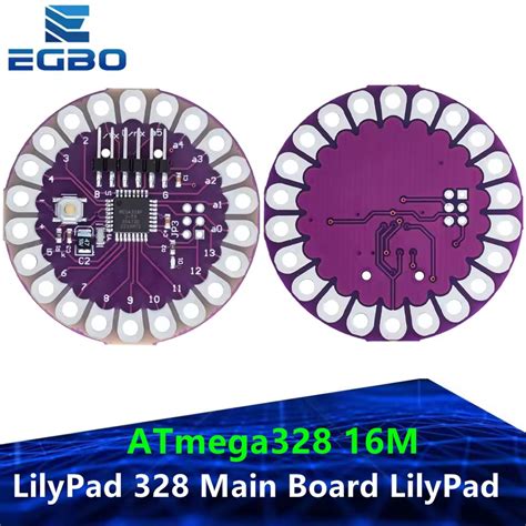 Lilypad 328 Main Board Atmega328p Atmega328 16m For Arduino Shopee