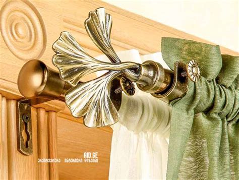 კედლის კარნიზები ფარდისთვის