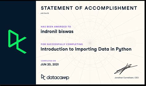 Indronil Biswas On Linkedin Datacamp Jobsearch Pythonjobs Python Freshers Freshersjob