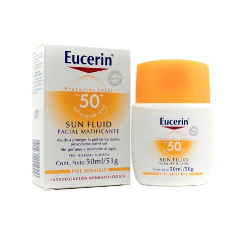 Eucerin Sun Fluid Mattifying Face Spf 50 Ioggas