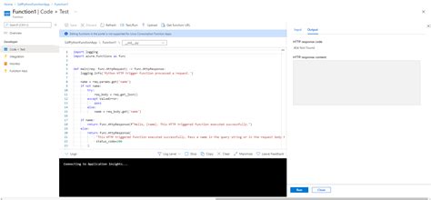 Creating A Azure Python Or C Function Dynamically Using Azure Rest Api Microsoft Qanda