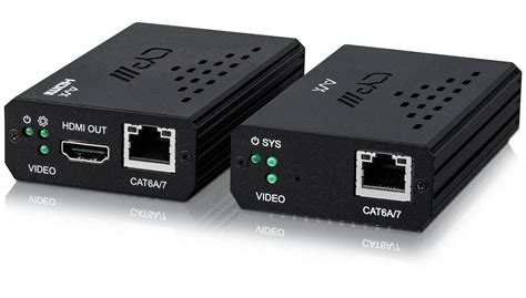 RCB Logic CYP AVX 105C KIT Full 4K USB C To HDMI AV Over CAT Transmitter Receiver KIT