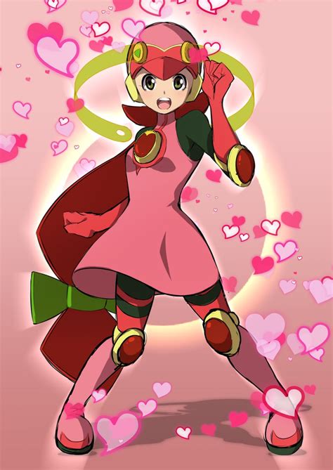 roll exe and mayl sakurai mega man and 1 more drawn by pakotaroh