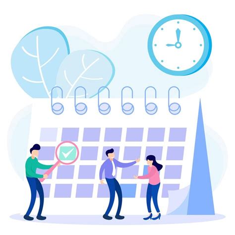 Ilustración Gráfica Vectorial Personaje De Dibujos Animados De Programación De Citas Vector