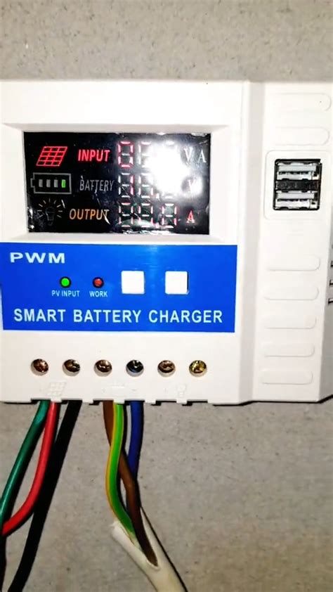 Pwn Solar Controller 30a 60a With Multiple Usb Sockets And Capacity Of