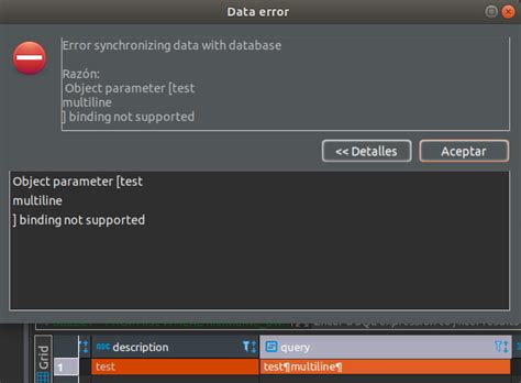 Error Synchronizing Data With Database Editing Text Type Field · Issue 10159 · Dbeaver