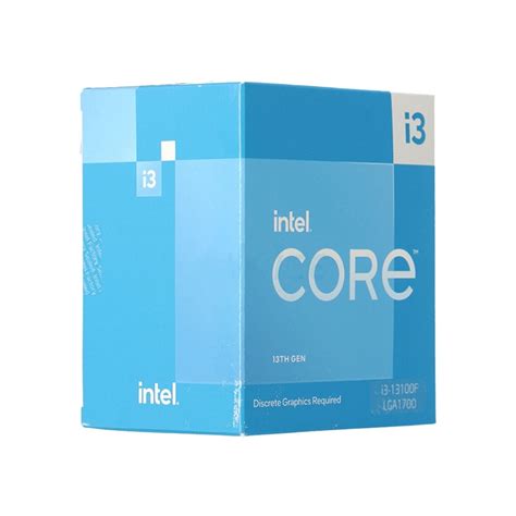 CPU Intel Core i3 13100F 4 nhân 8 luồng SK LGA 1700