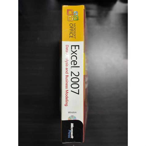 Microsoft Officw Excel 2007 Data Analysis Business Modeling Preloved