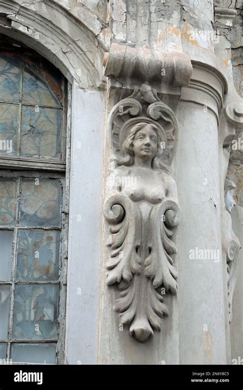 Art Nouveau Style Architecture Dated At Tunis In North Africa Stock Photo Alamy