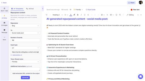 7 Generative Ai Use Cases Ai Content Repurposing Tool