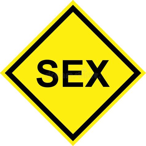 Yellow Hazard Sign With Sex Text Stock Illustration Illustration Of Warn Beware 132414201 Yellow Hazard Sign With Sex Text Stock Illustration Illustration Of Warn Beware 132414201