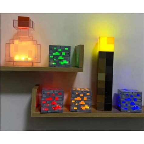 Minecraft Brownstone Torch Usb Led Lamp Torch Light Artofit