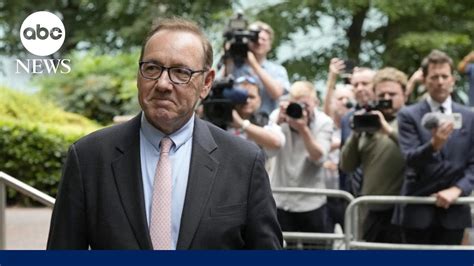Oscar Winning Actor Kevin Spacey In Court For His Trial On Alleged Sex