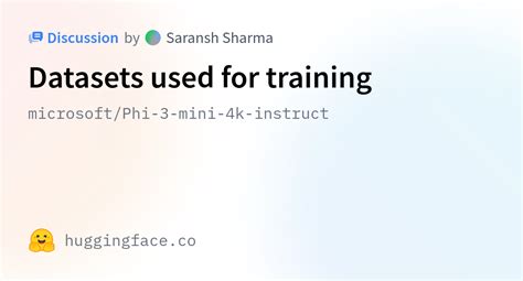 Microsoftphi 3 Mini 4k Instruct · Datasets Used For Training